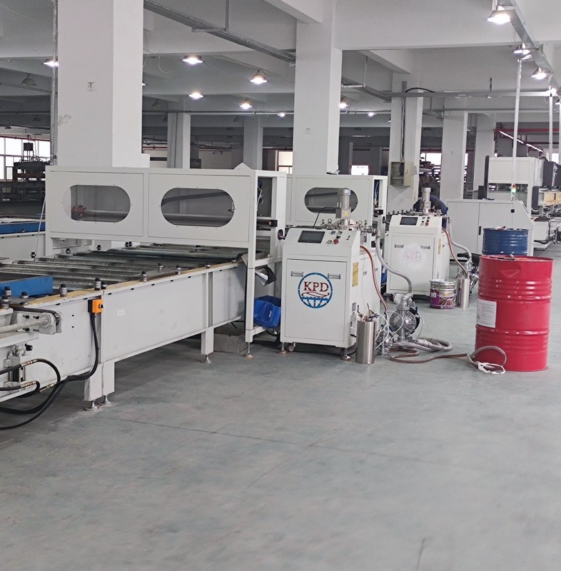 Fully Automatic Glue Spraying Machine for Stainless Steel Cabinets Fire ...