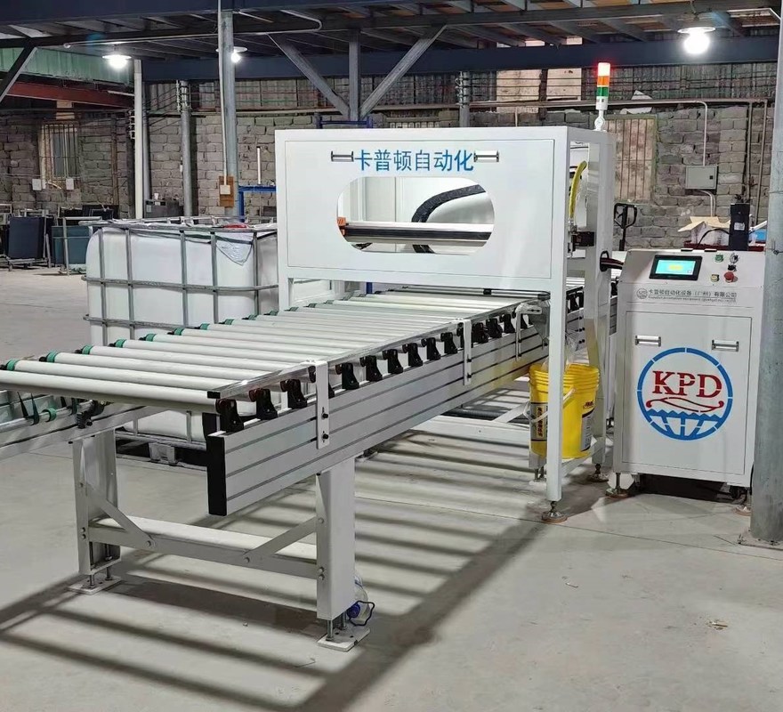 Cantilever-type glue MGO SIP Panel laminating line for XPS Insulation ...