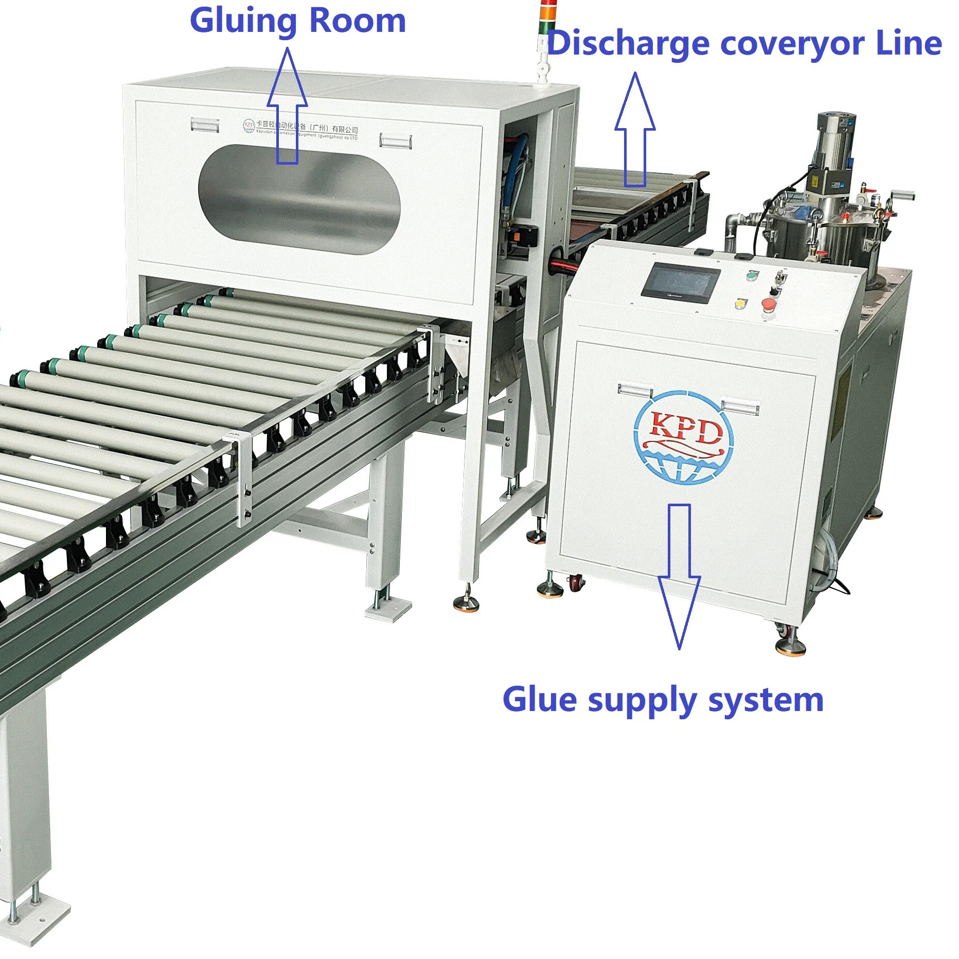 Sandwich Panel Glue Spray Machine PU Spreader Pur Dispensing Machine ...