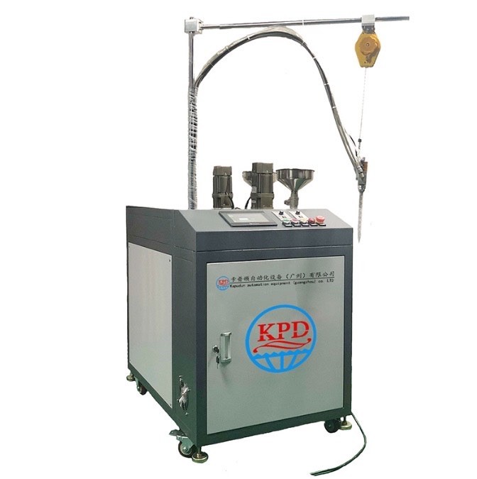 dynamic Mixing Valve AB Epoxy Potting Machine with Gear Pump Screw Pump